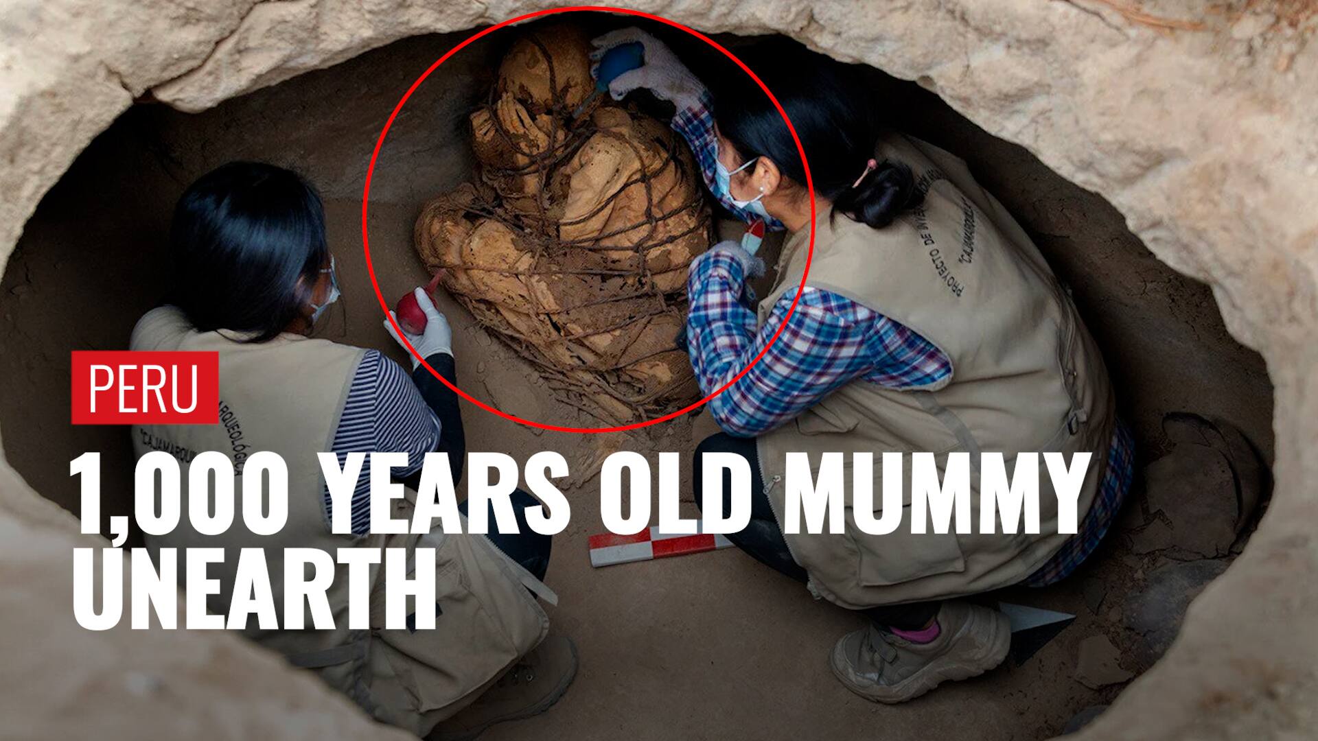 Archaeologists unearth mummy over 1,000 years old in Peru | Zee News