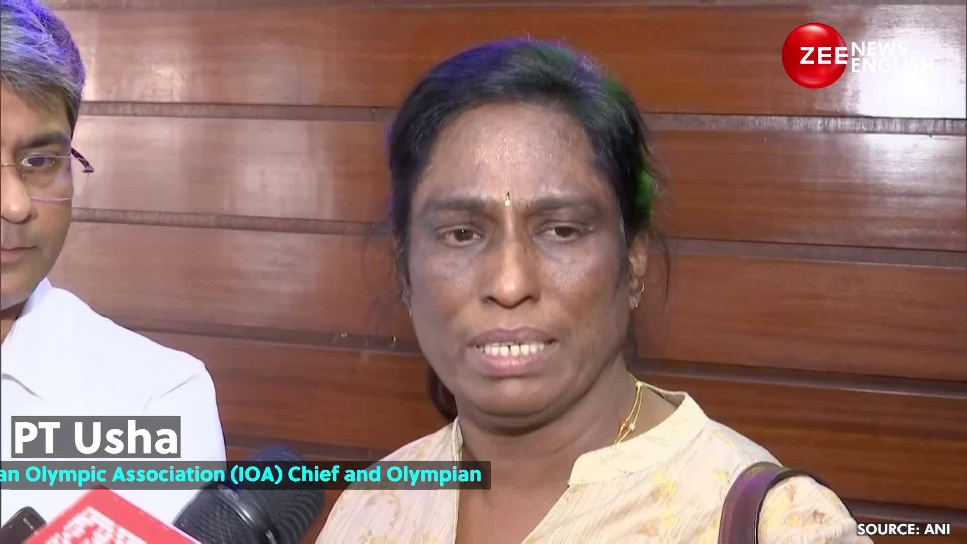 PT Usha on Wrestler's Protest: 'Protest not good for sport' | Zee News