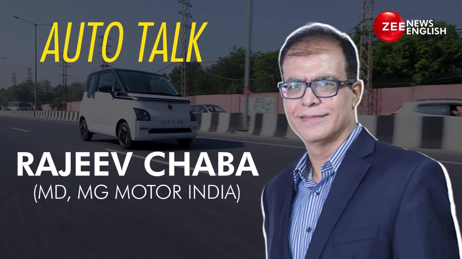 Auto Talk: In Conversation With Rajeev Chaba, MD, MG Motor India On ...