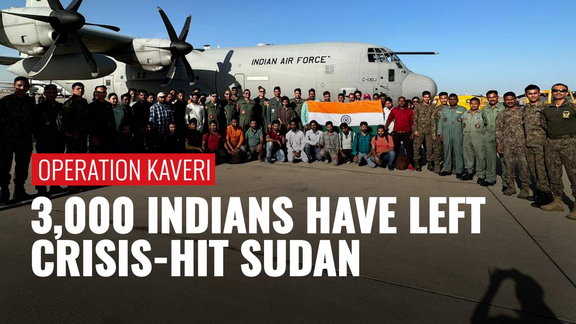 Operation Kaveri: Nearly 3,000 Indians evacuated from crisis-hit Sudan | Zee News
