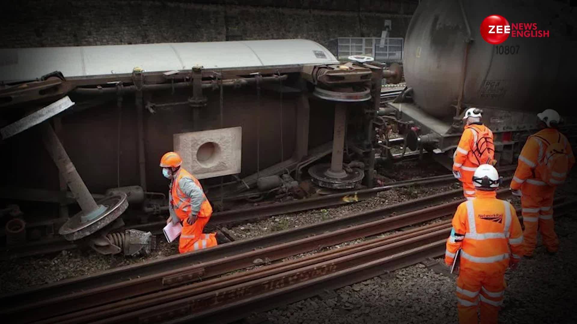 ‘Explosive device’ causes another freight train derailment in Russian ...