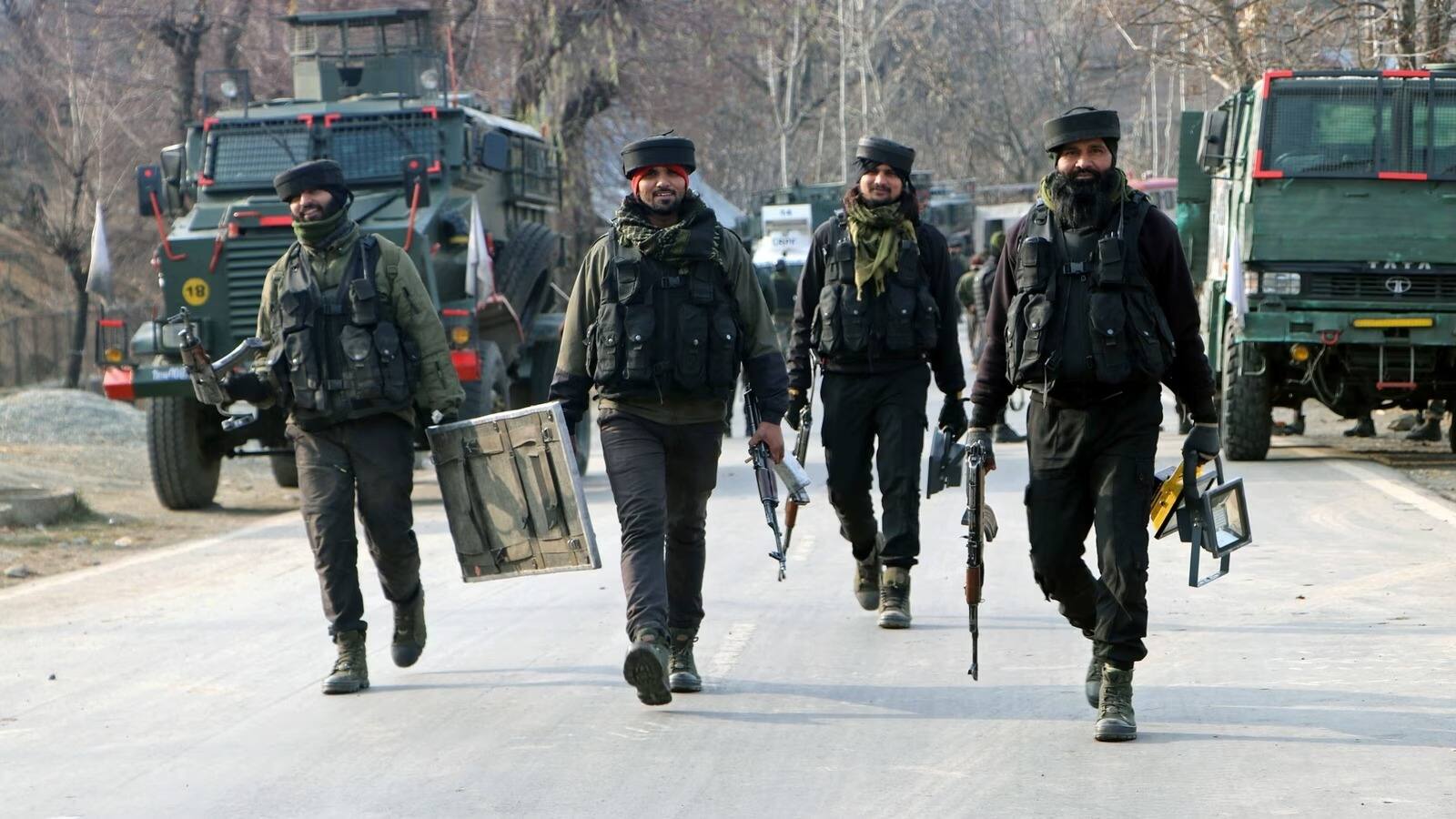 Two terrorists were killed in an encounter in Jammu Kashmir's Rajouri ...