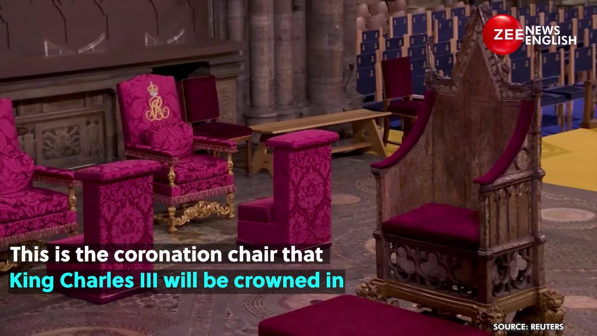King Charles III to use recycled King George VI’s chair for coronation ...