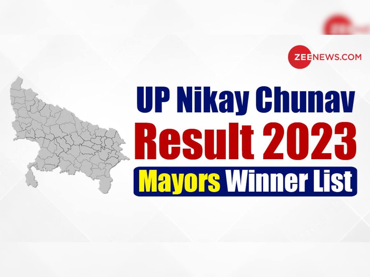 UP Nikay Chunav Results 2023: BJP Disappoints SP And BSP, Wins All 17 Mayoral Seats