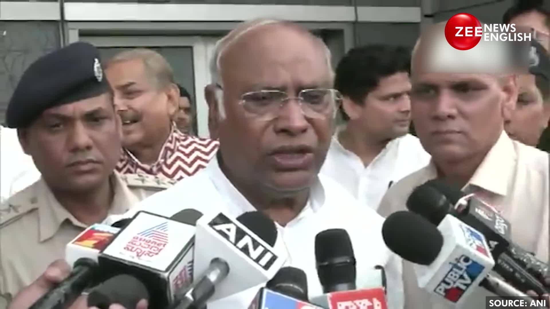 'Final Decision By High Command': Congress Chief Kharge On Karnataka CM ...