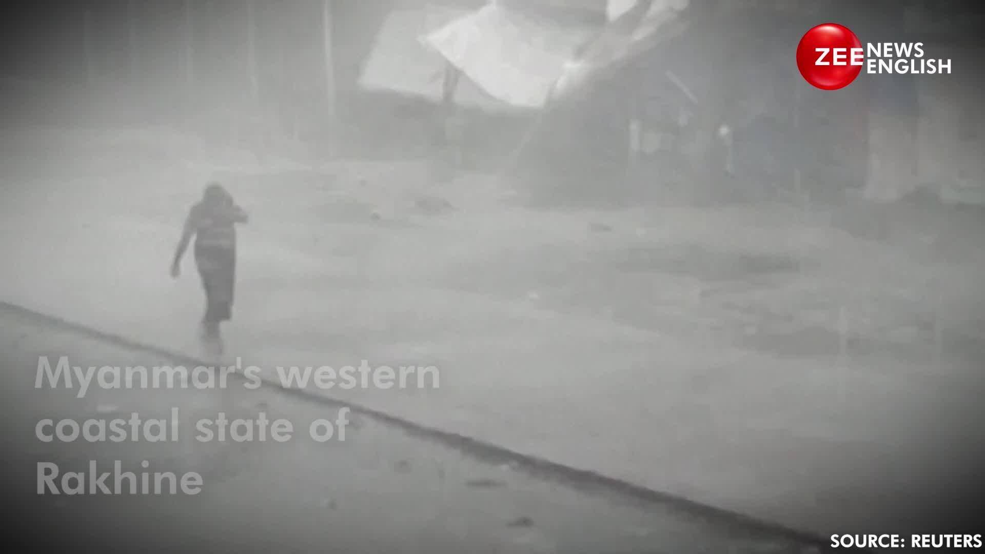 WATCH: Cyclone Mocha Makes Landfall In Myanmar; Kills Three, Damages ...