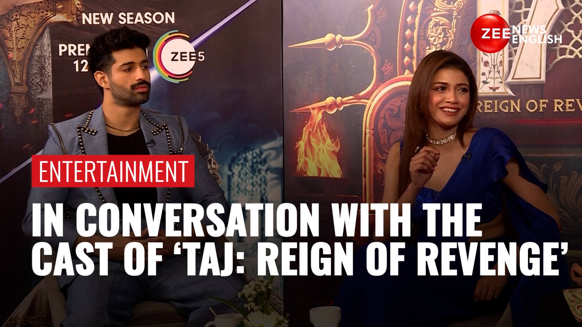 ‘Taj: Reign Of Revenge’ Stars Aashim Gulati And Sauraseni Maitra Spill ...