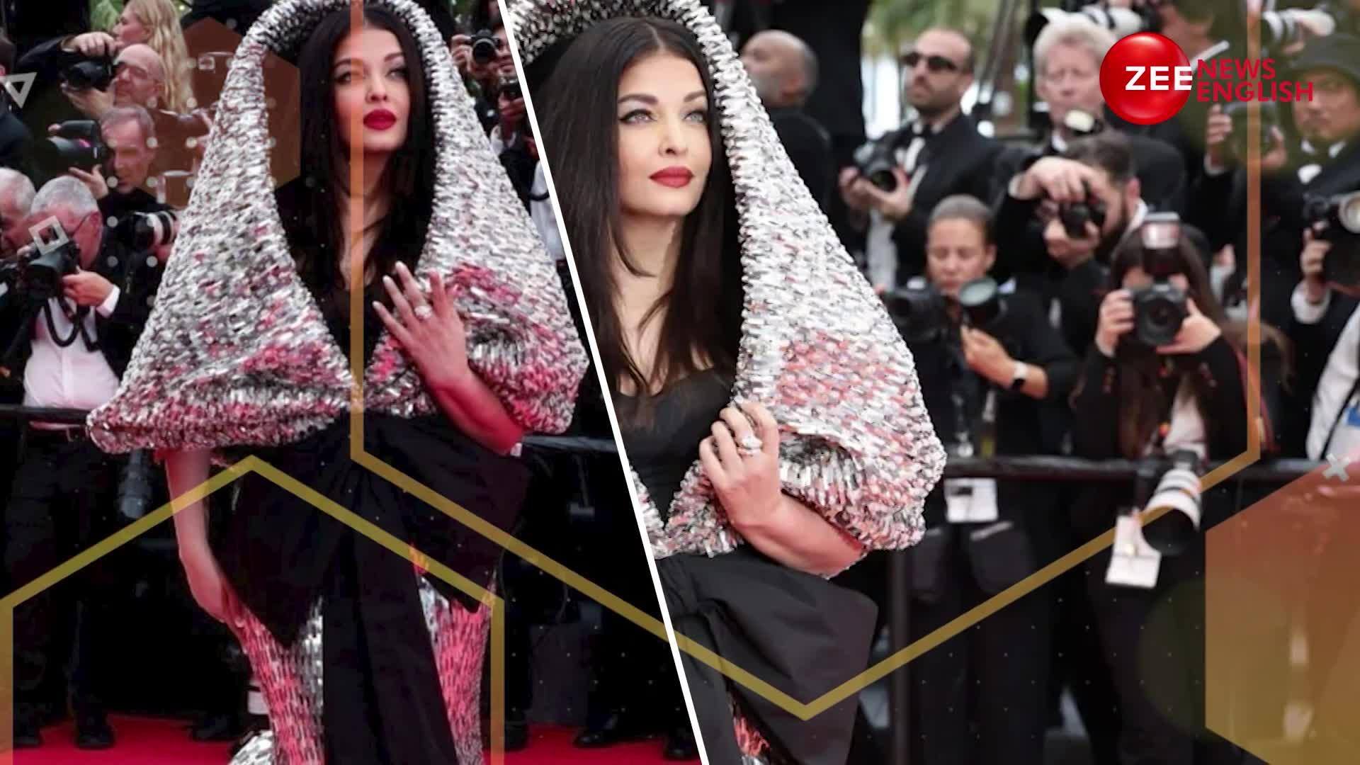 Cannes 2023: Aishwarya Rai makes bold statement in giant silver hooded ...