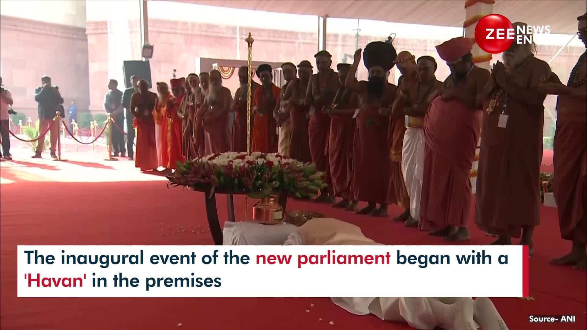 PM Modi Place The Historic 'Sengol' In The Lok Sabha Beside Speaker's ...