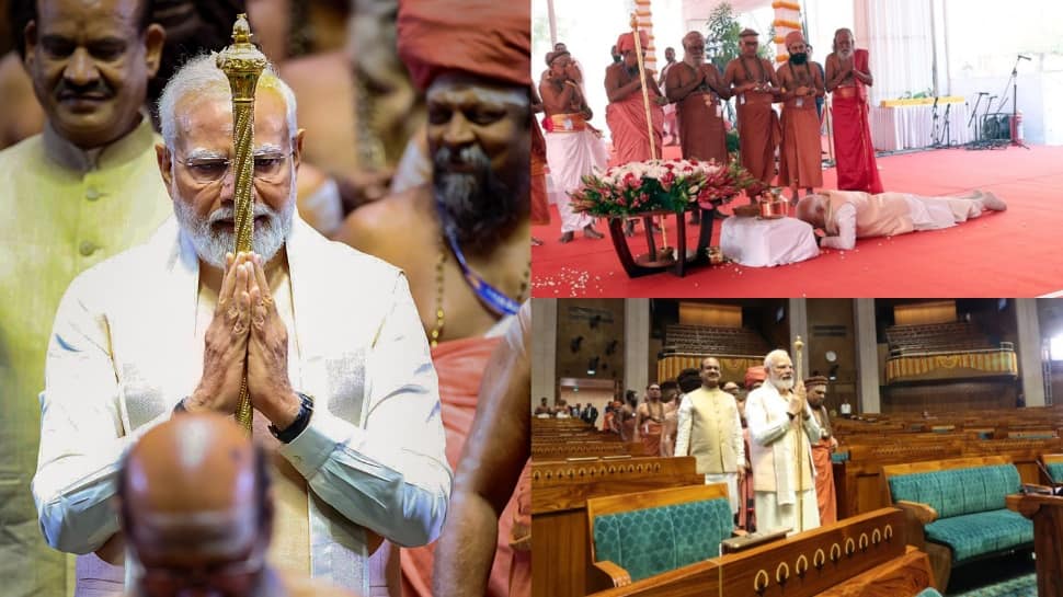 PM Narendra Modi Inaugurates New Parliament Building, Key Moments From ...