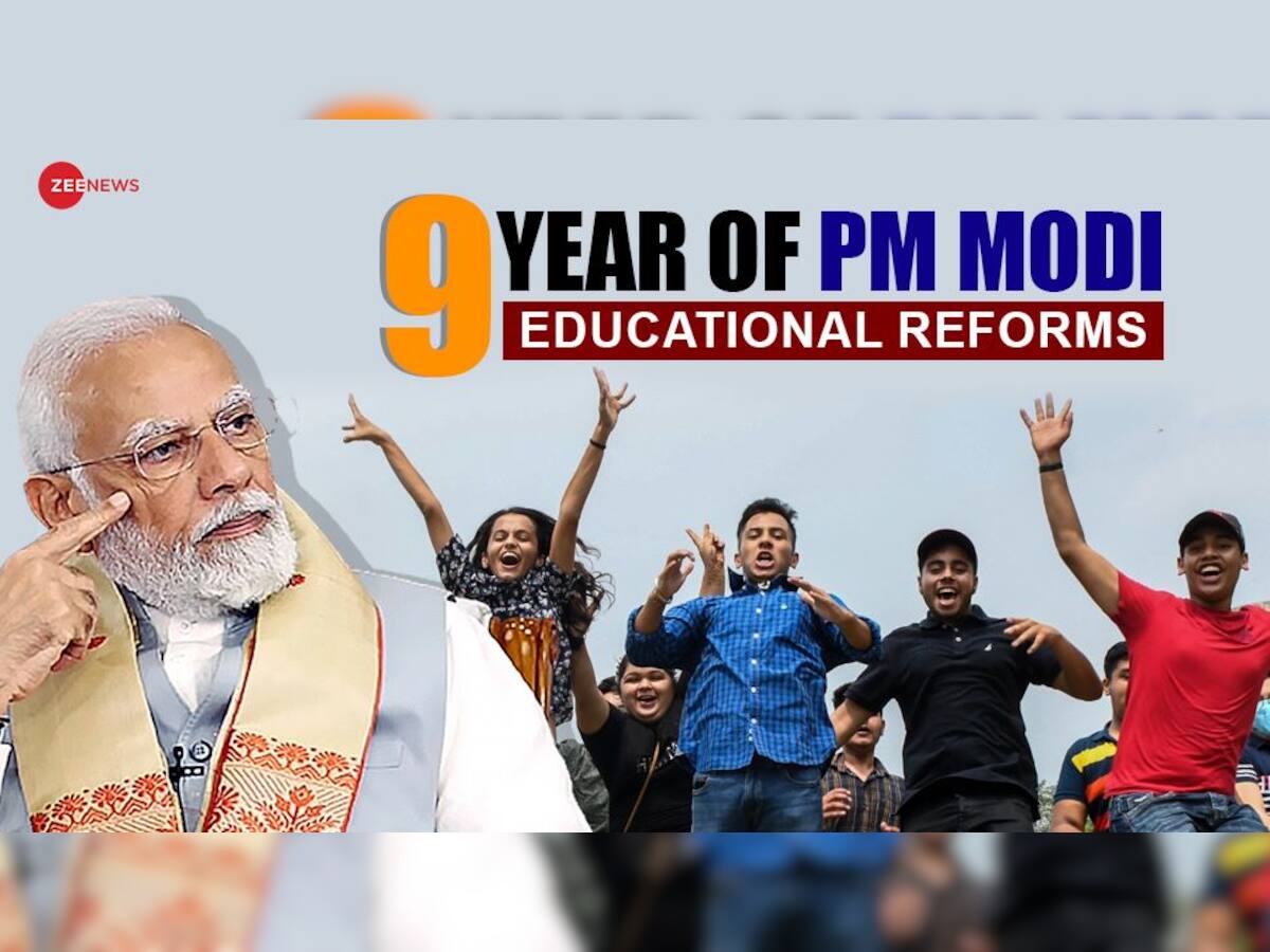9 Years Of PM Modi: Education Sector Thrives With NEP, Other Reform ...