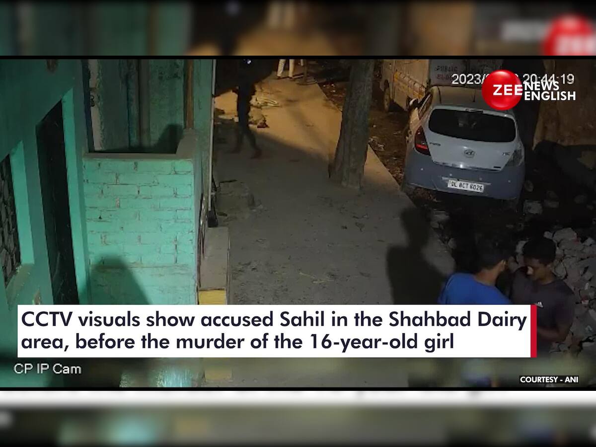 Shahbad Dairy Murder: New CCTV Video Shows Accused Waiting For Girl ...