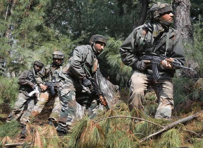 A terrorist killed in an encounter with the army in Jammu and Kashmir's ...