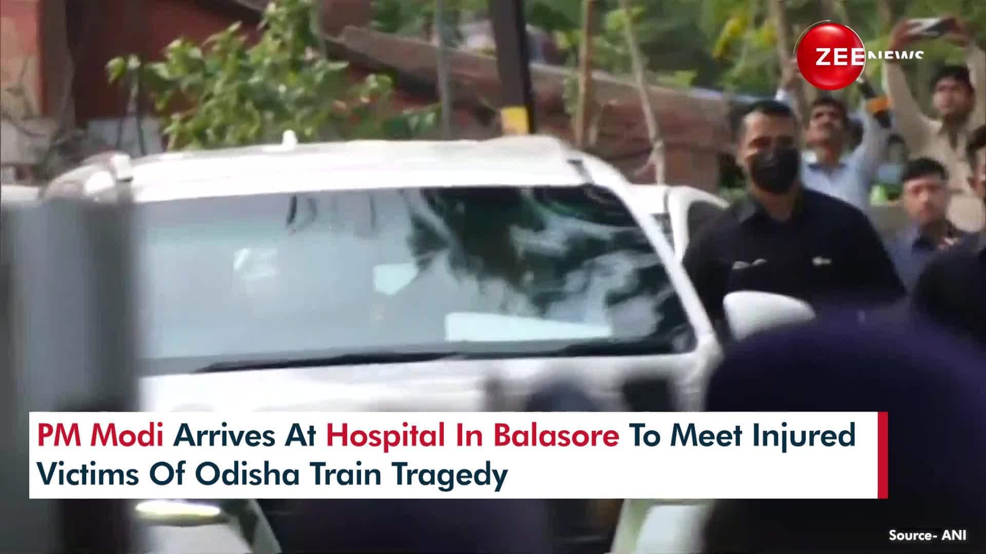 Odisha Train Accident: PM Modi Arrives At Hospital In Balasore To Meet ... Odisha Train Accident: PM Modi Arrives At Hospital In Balasore To Meet ...