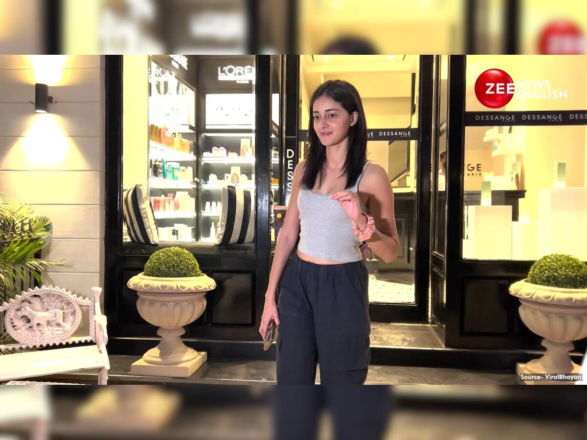 Bollywood Diva Ananya Panday Spotted After A Salon Session Looking Fabulous
