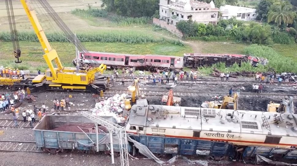 Odisha Train Accident: Track Restoration Work Gains Pace In Balasore ...