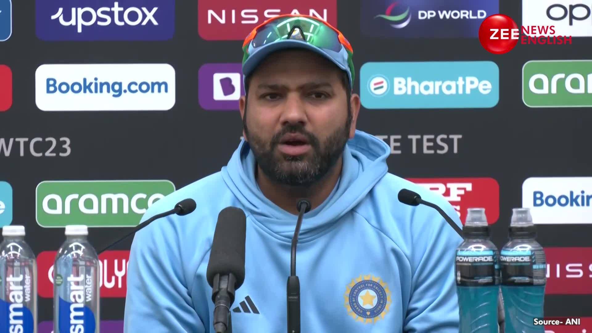 Rohit Sharma Gives Hint About India's Playing XI For WTC Final Against ...