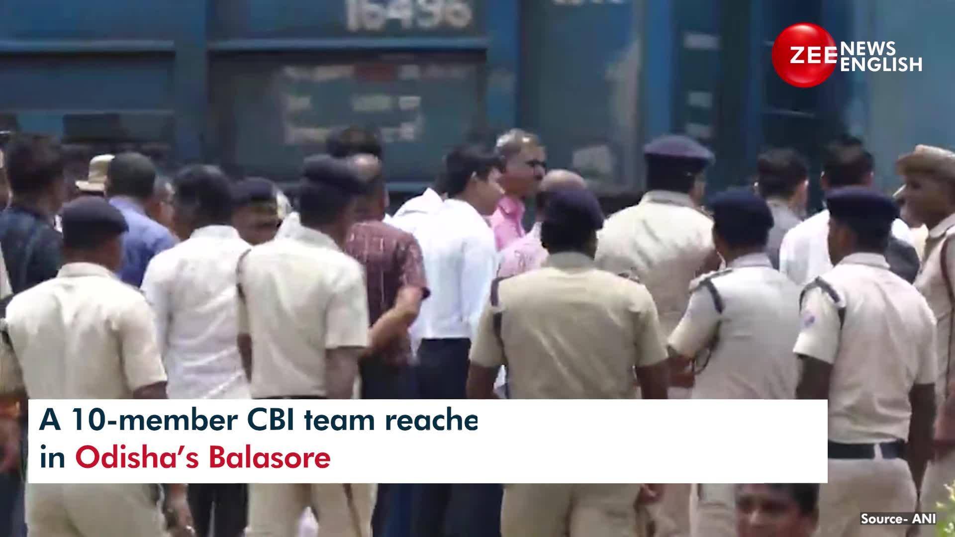 10-member CBI team reaches Odisha's Balasore To Investigate The Triple ...