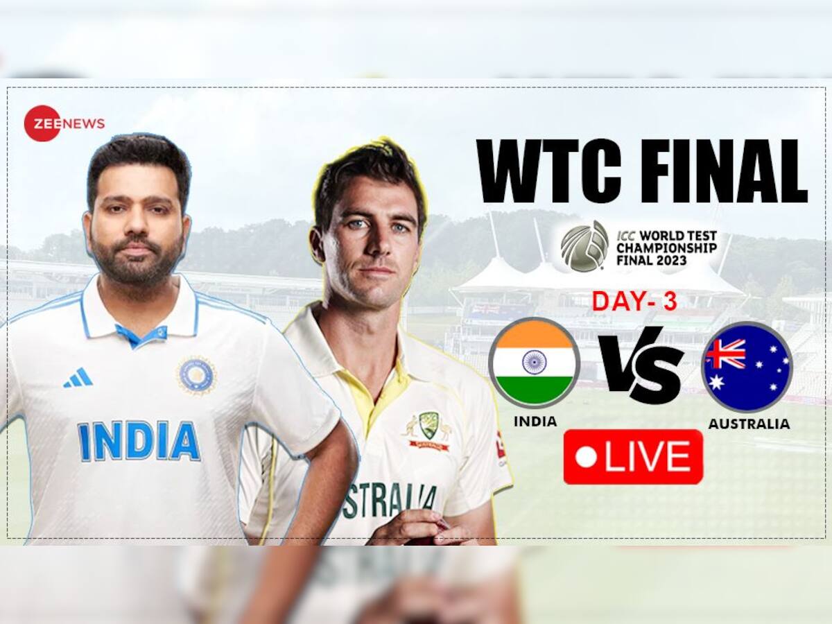HIGHLIGHTS | IND VS AUS WTC Final, Day 4 Final Scorecard: India Need 280 More Runs With 7 ...