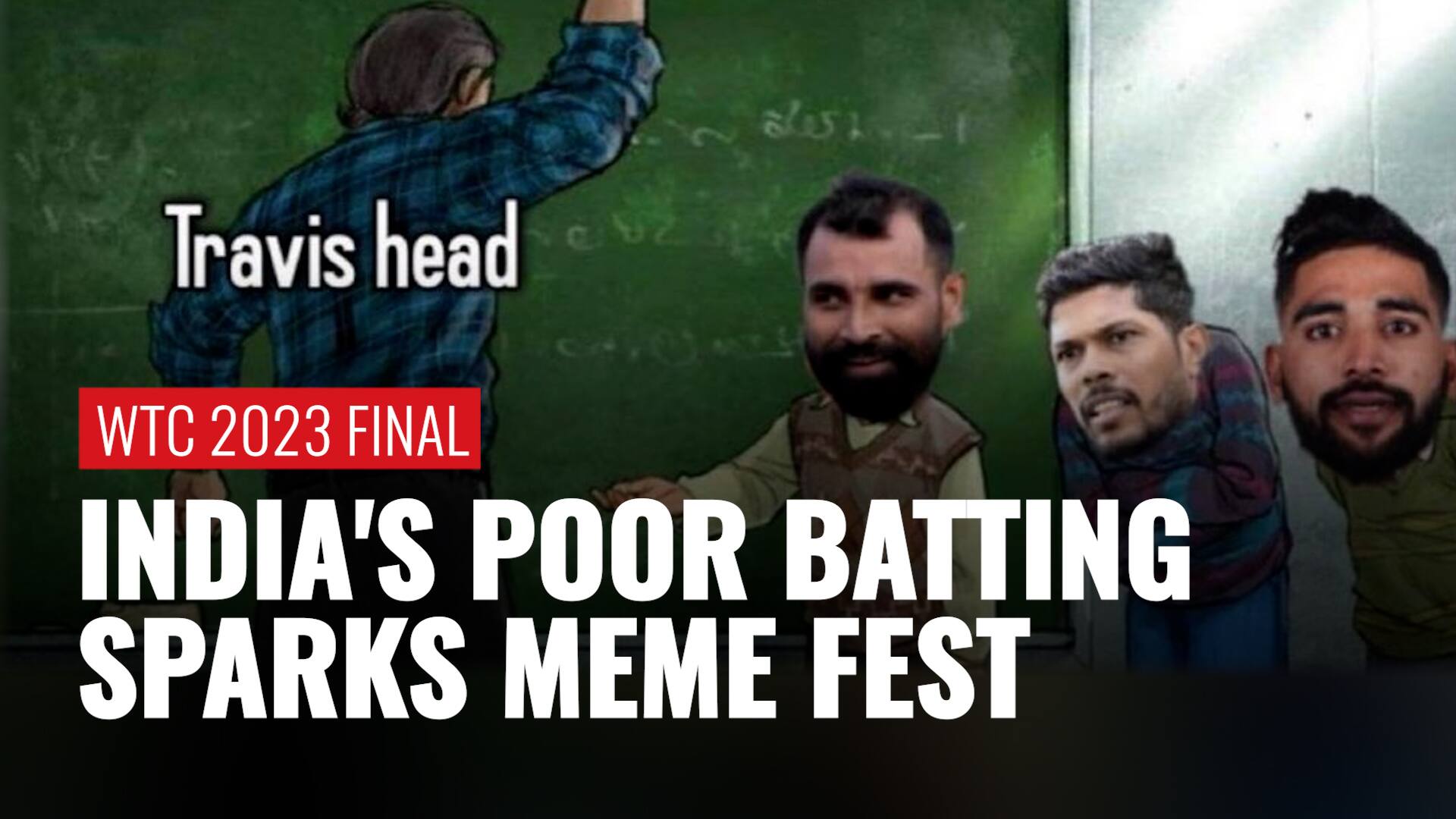 WTC 2023 Final: Best Memes After Team India's Poor Batting Show On Day ...