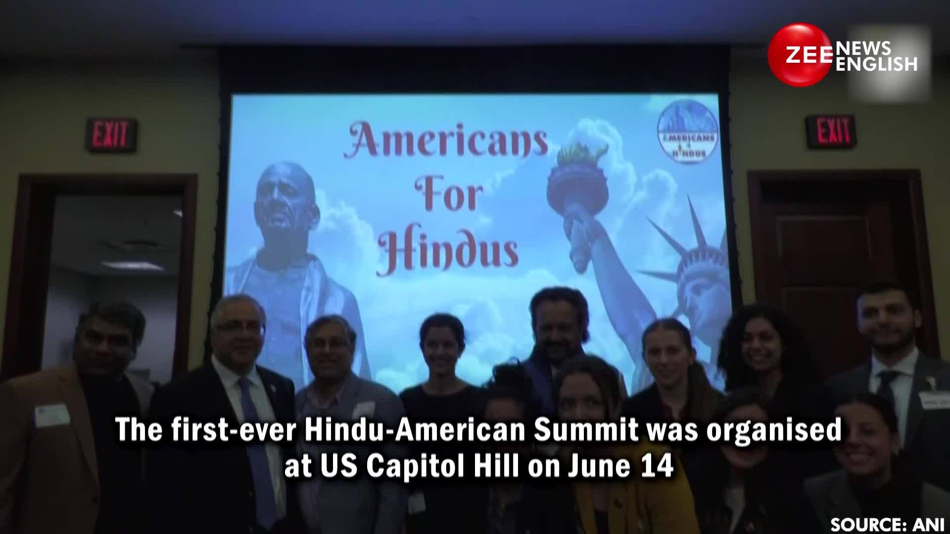 US Capitol Hosts First-Ever Hindu-American Summit To Highlight ...