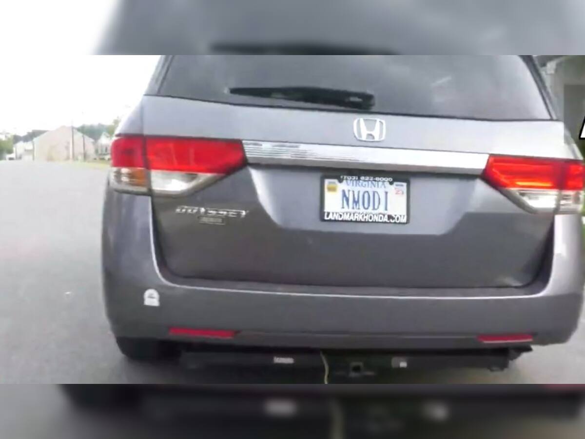 Watch: Prime Minister Narendra Modis Fan Flaunts NMODI Car Number Plate ...