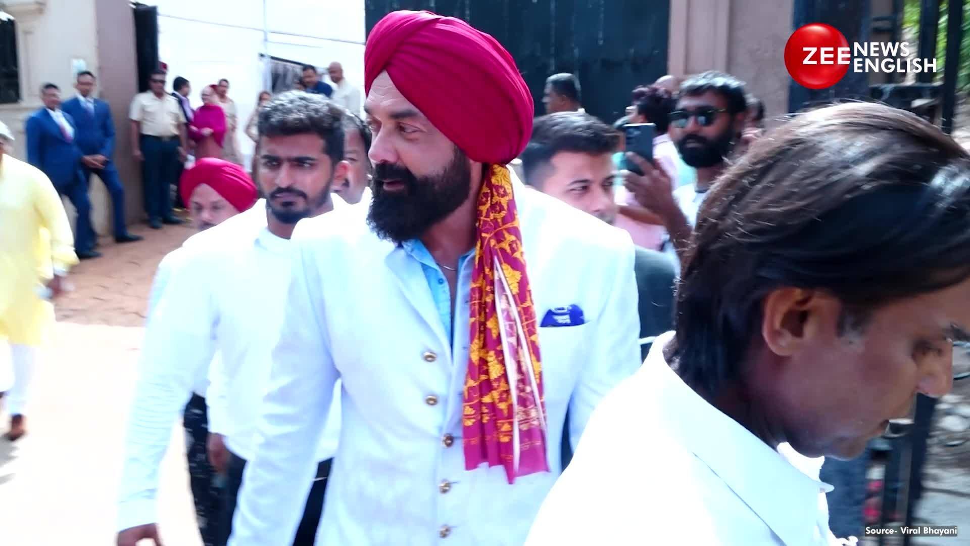 Karan Deol Wedding: Baaraatis Bobby, Abhay Deol Arrive With Full Band ...