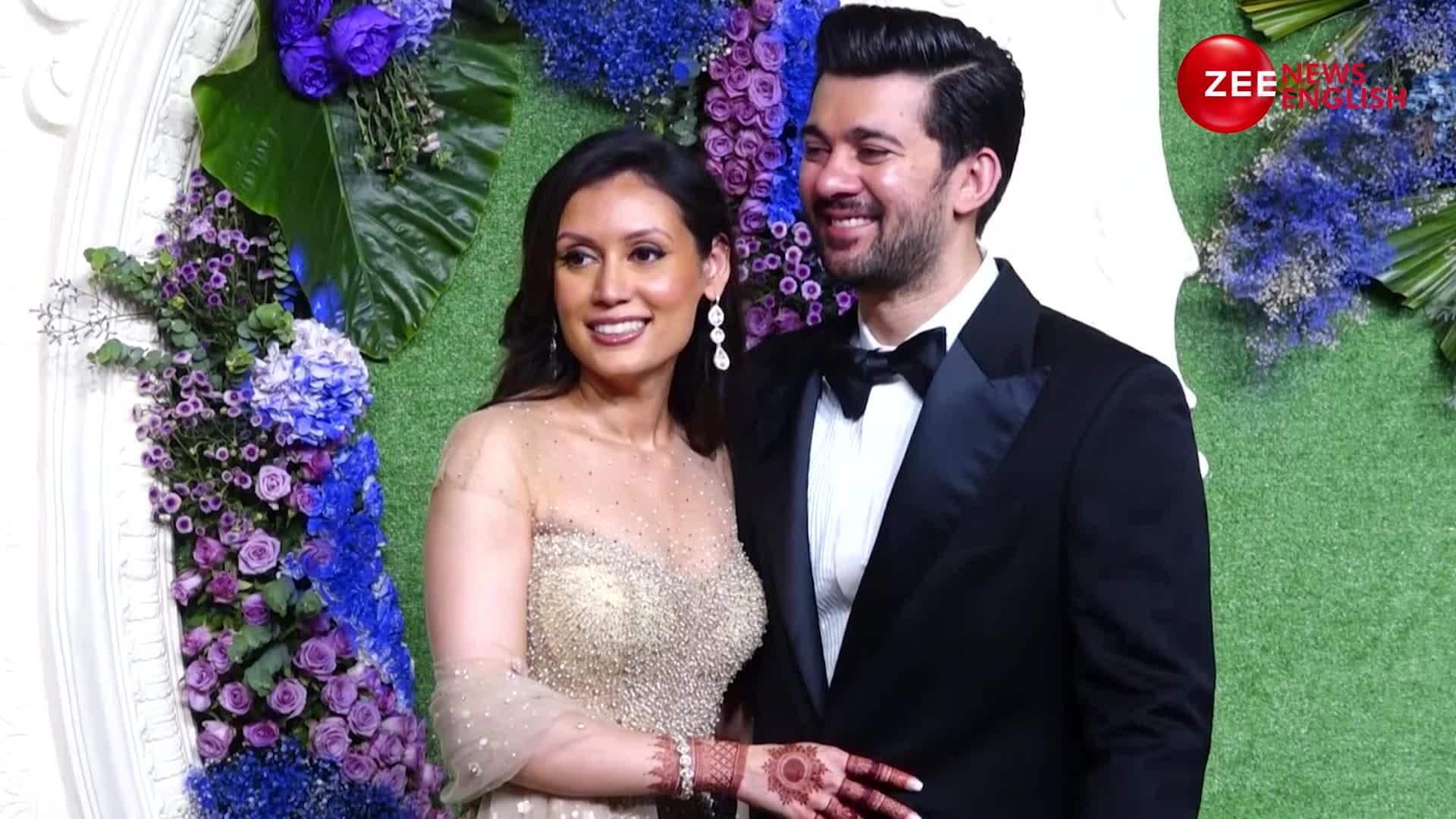 Karan Deol and Drisha Acharya Host Star-Studded Wedding Reception | Zee ...