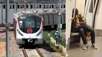 Delhi Metro: Picture Of Couple Kissing In Train Goes Viral, DMRC Reacts ...