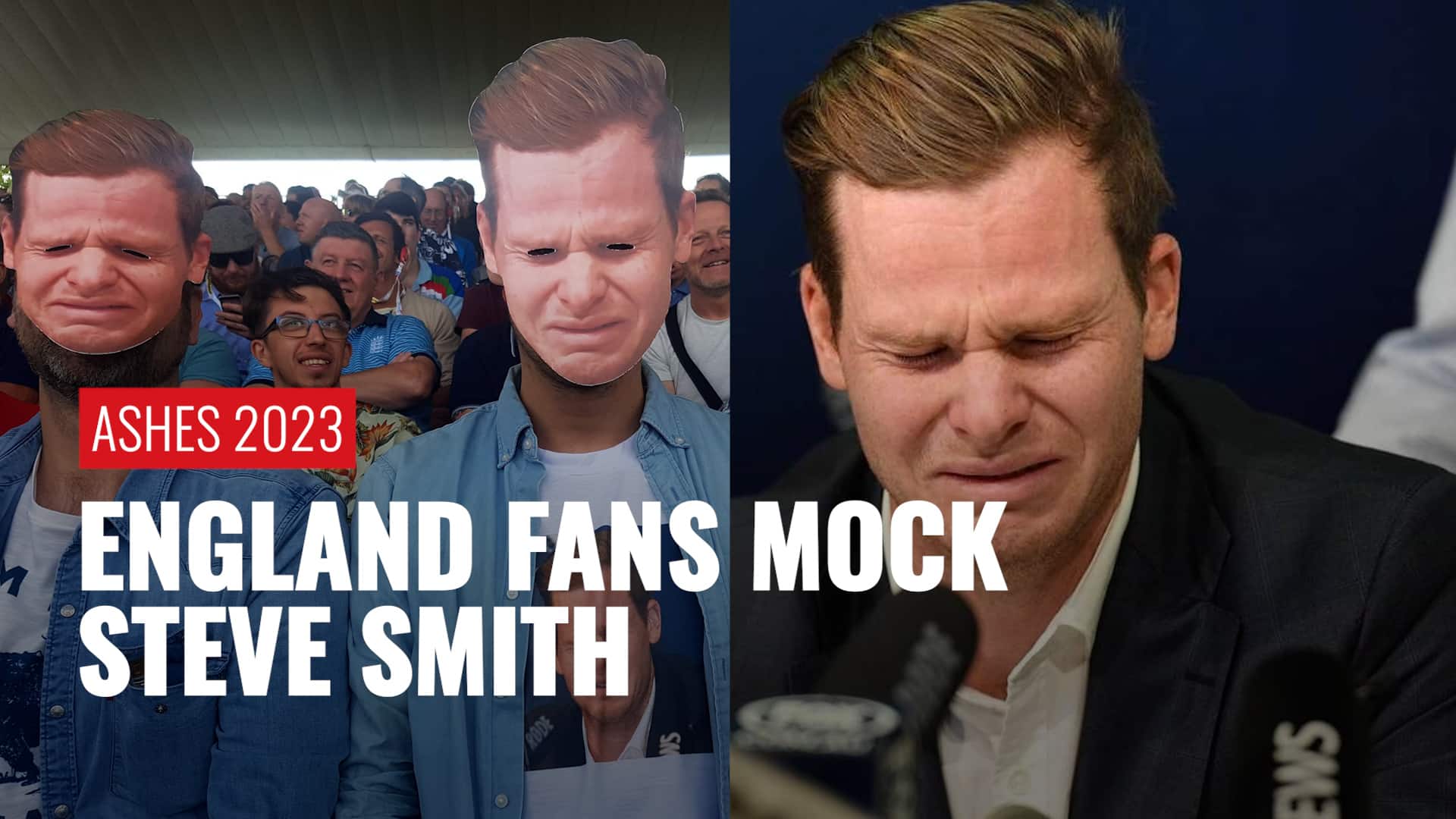 Ashes 2023 Controversy: England Supporters Mock Steve Smith With 'Saw You Cry On Telly' Chants ...