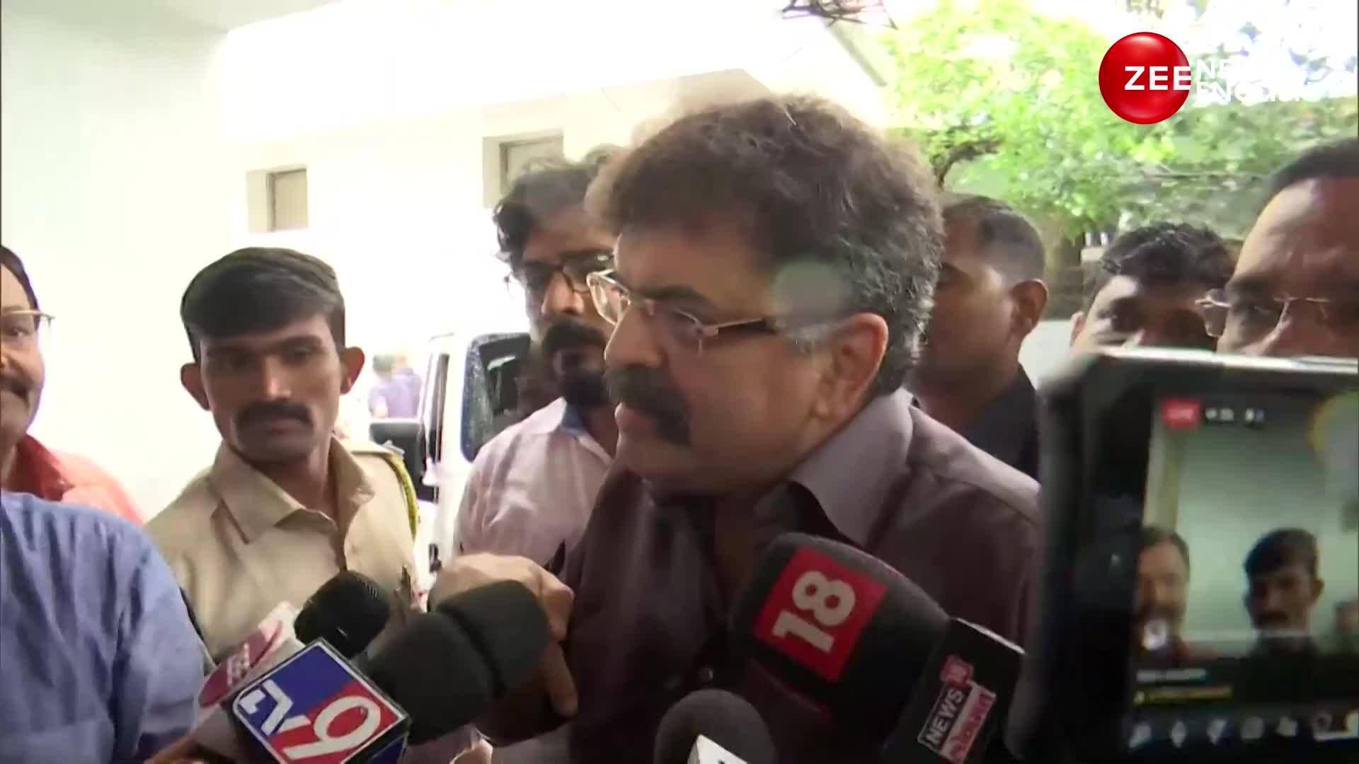 NCP Sharad Pawar Faction Leader Jitendra Awadh Arrives To Attend ...