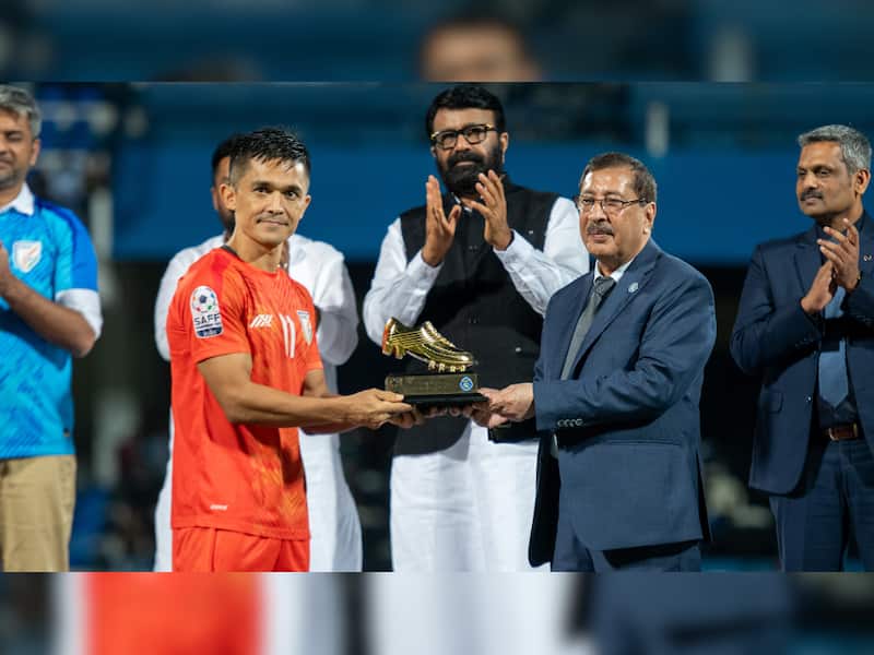 SAFF Championship 2023: Sunil Chhetri Wins Both Golden Boot, Ball; Full ...