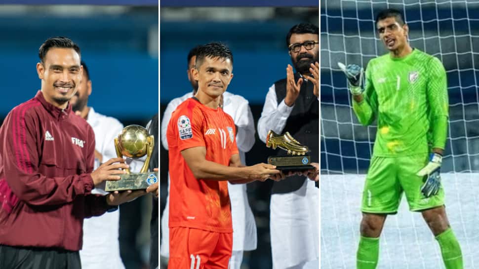 SAFF Championship 2023: Sunil Chhetri Wins Both Golden Boot, Ball; Full ...