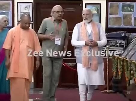 PM Modi reached Geeta Press | Zee News