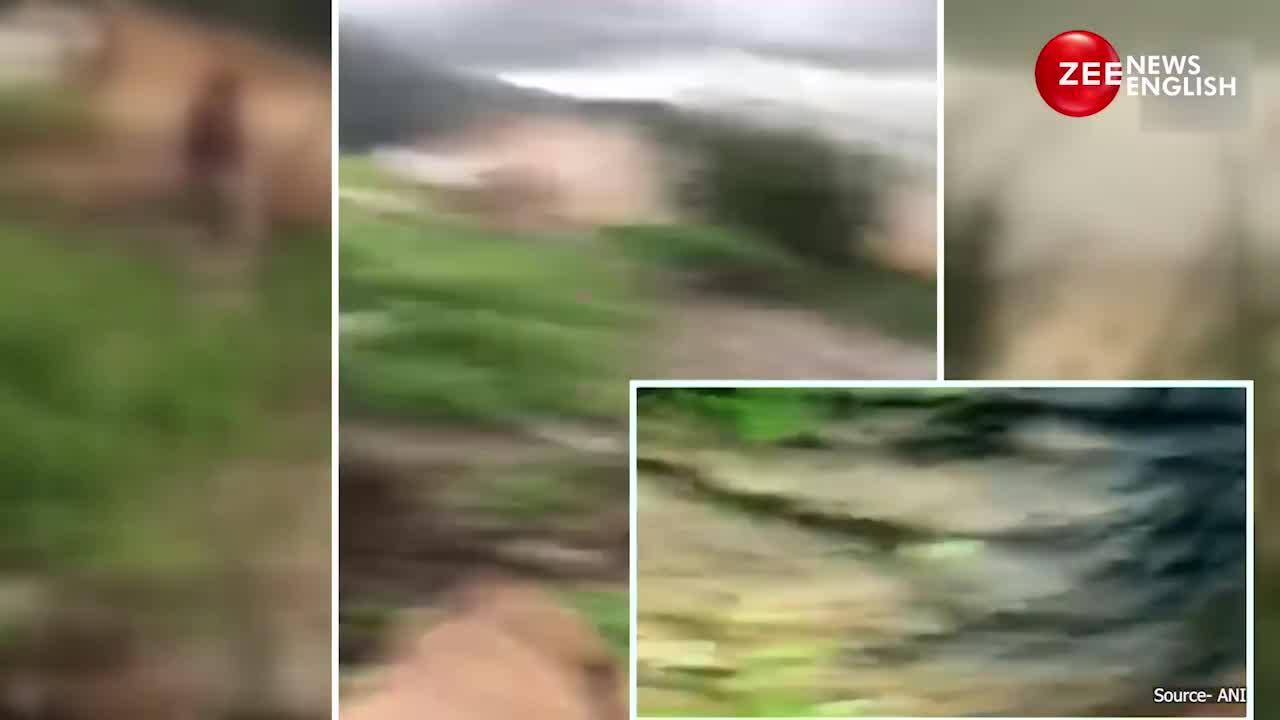 HP: House collapses in Kalga village amid Shimla rain fury | Zee News