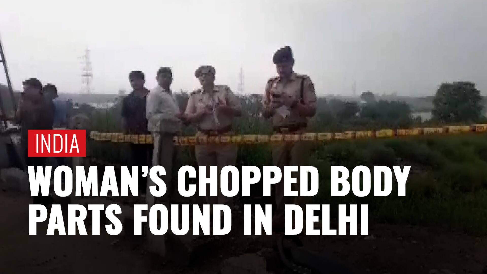 Police Recovers Chopped Body Parts Of A Woman Near Delhi's Geeta Colony ...