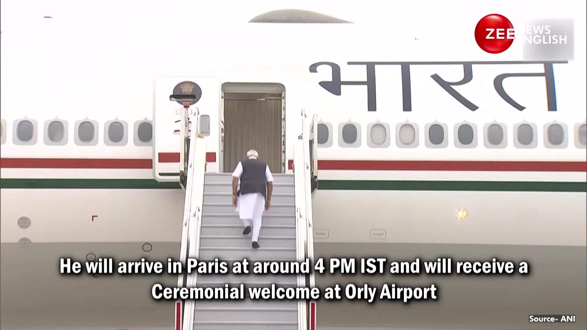 PM Narendra Modi Starts His Two-Day France Visit, Bastille Day ...