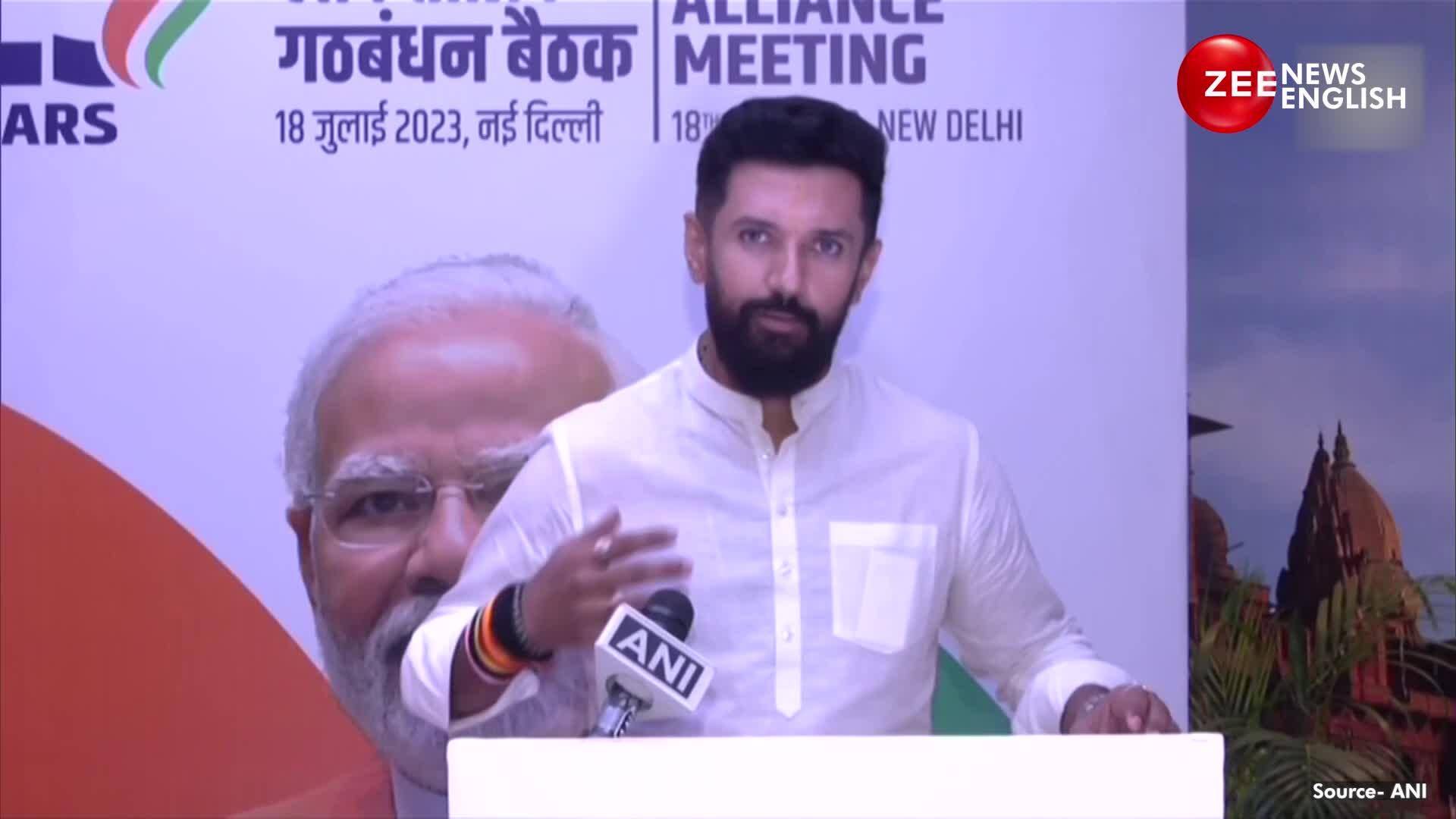 “All leaders show their enthusiasm, support to PM Modi,” says Chirag ...