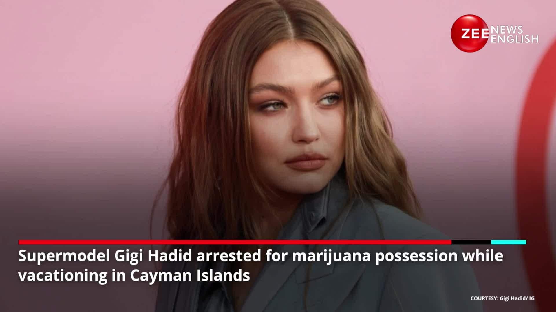 Gigi Hadid Arrested for Possession of Marijuana on Cayman Island | Zee News