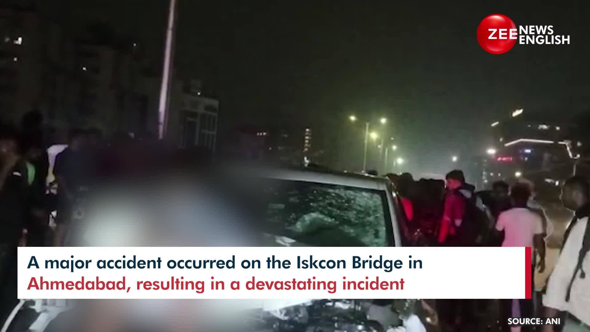 Gujarat: 9 dead in road mishap on Ahmedabad-Sarkhej highway | Zee News