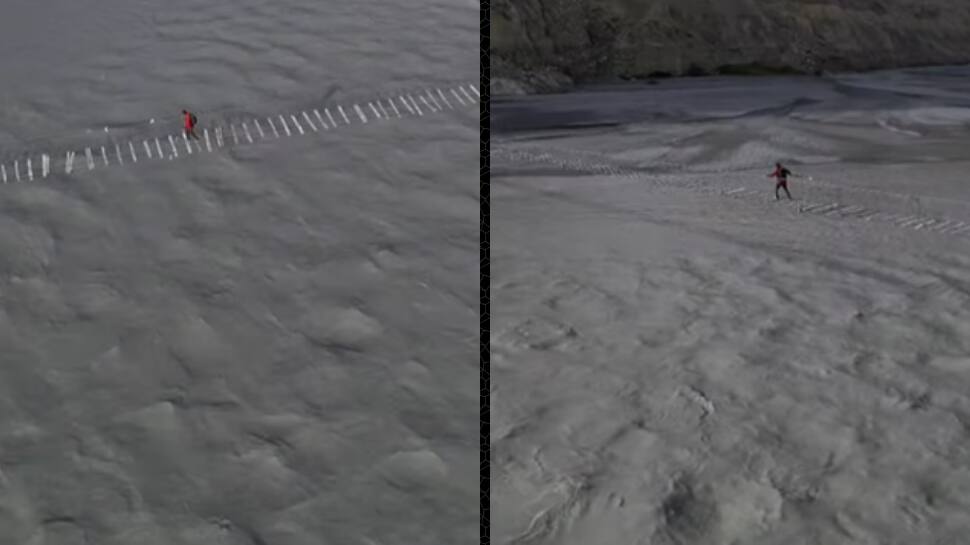 Watch: Travel Blogger Braves Death-Defying Passu Hanging Bridge In ...