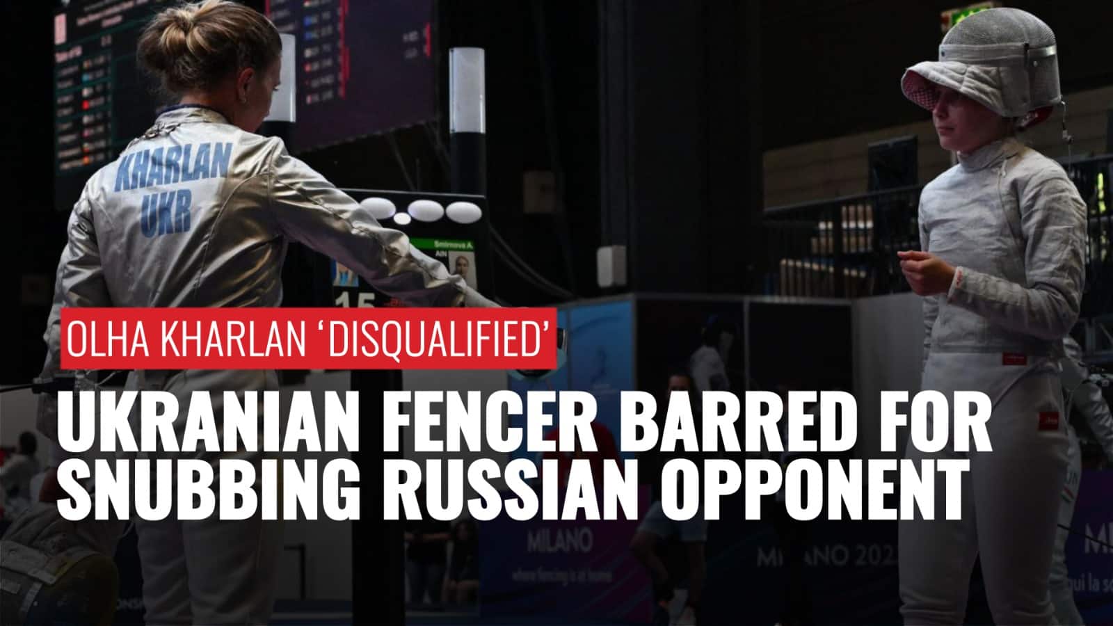 Ukraine Fencer Olha Kharlan Disqualified For Not Shaking Russian Opponent's Hand | Zee News
