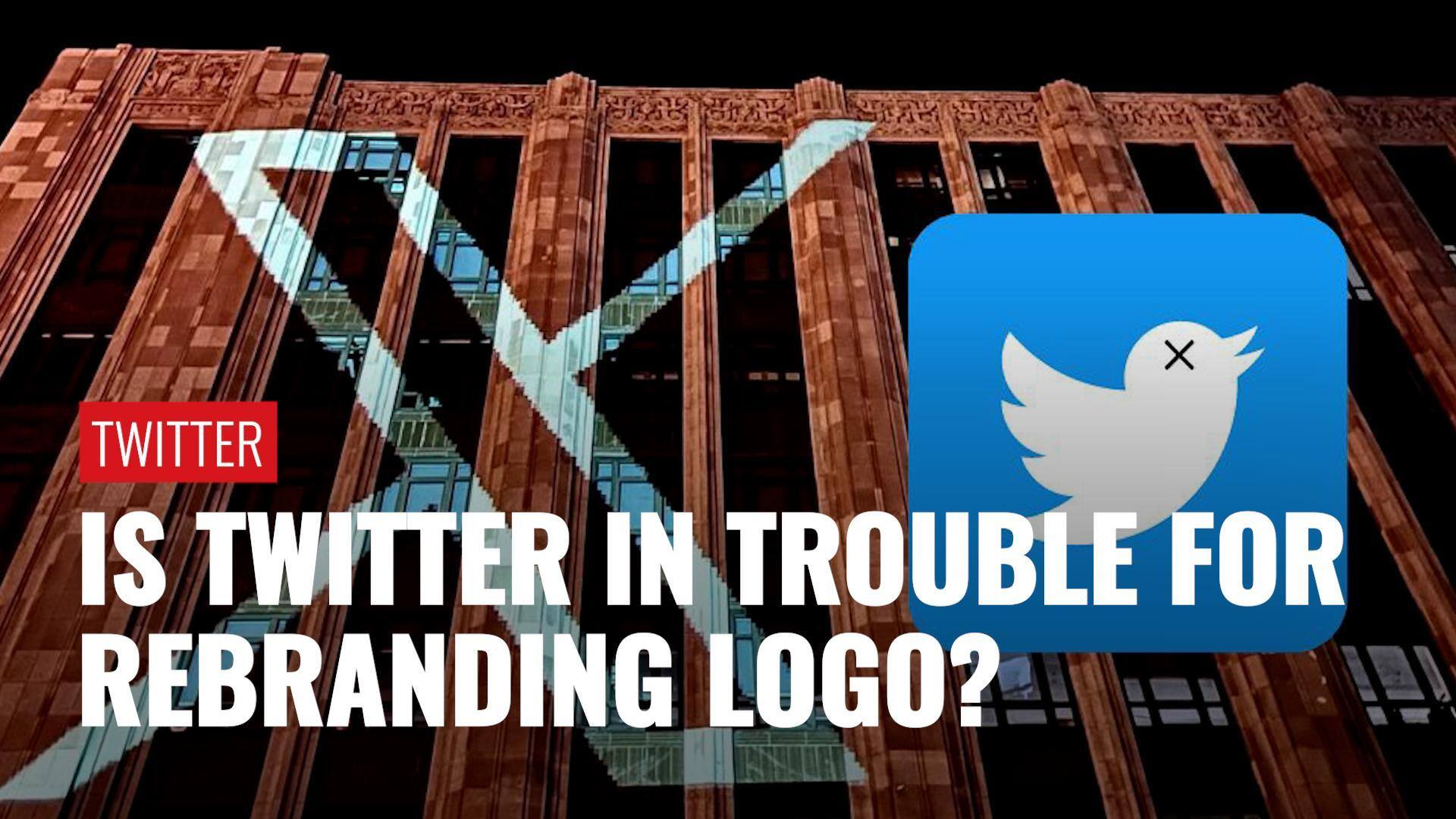 'X' logo installed atop Twitter building, spurring San Francisco to ...
