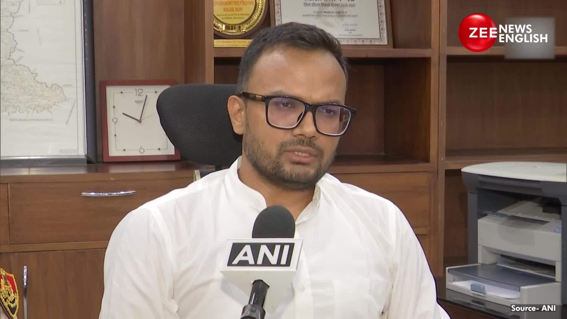 Nuh violence: DC Prashant Panwar appeals to people to maintain peace | Zee News