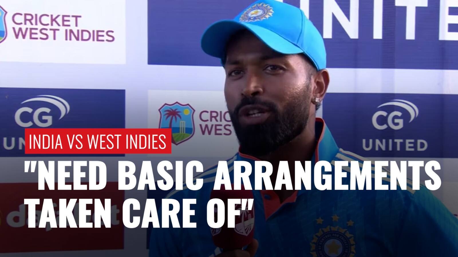 "Don't Want Luxury But..." Hardik Pandya Slams West Indies Cricket Board For Poor Organisation ...