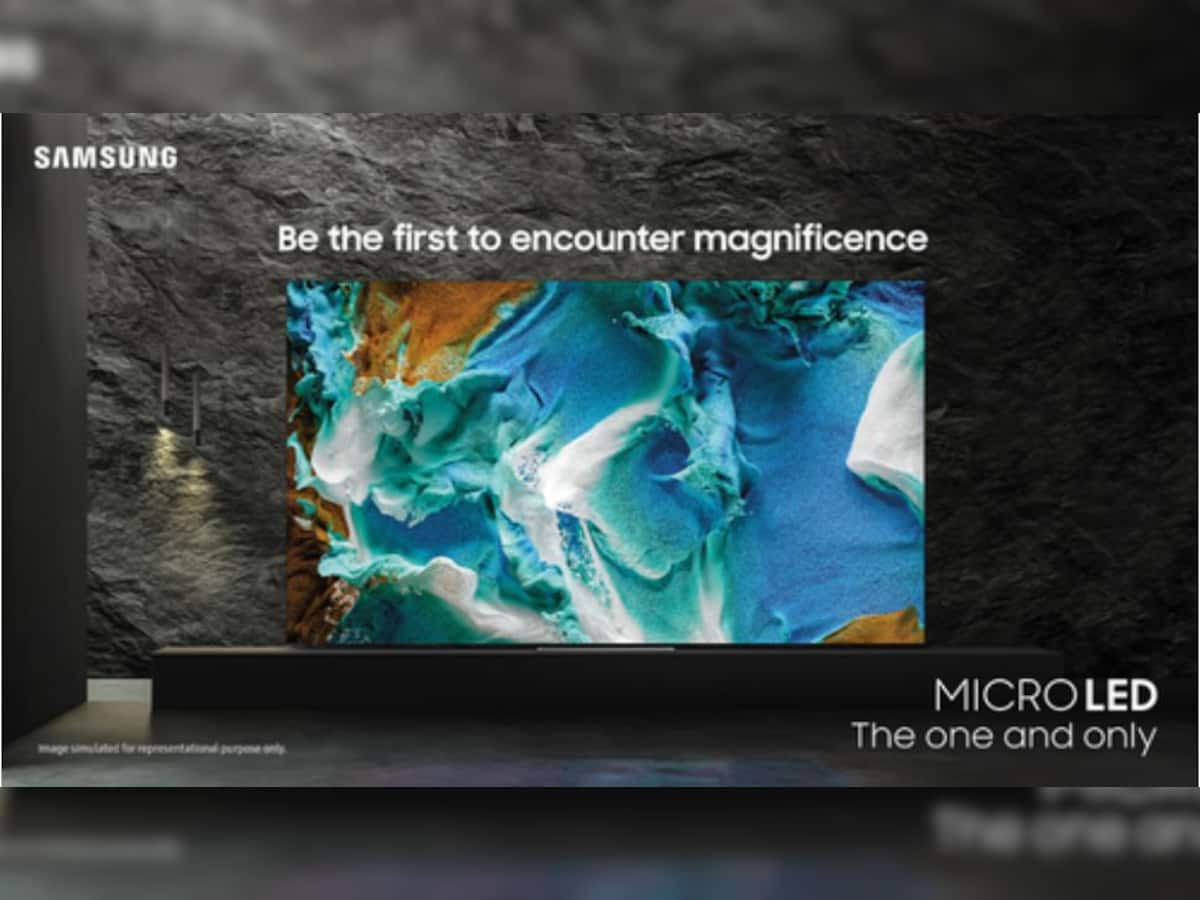 Samsung Launches 110-Inch Micro LED TV In India