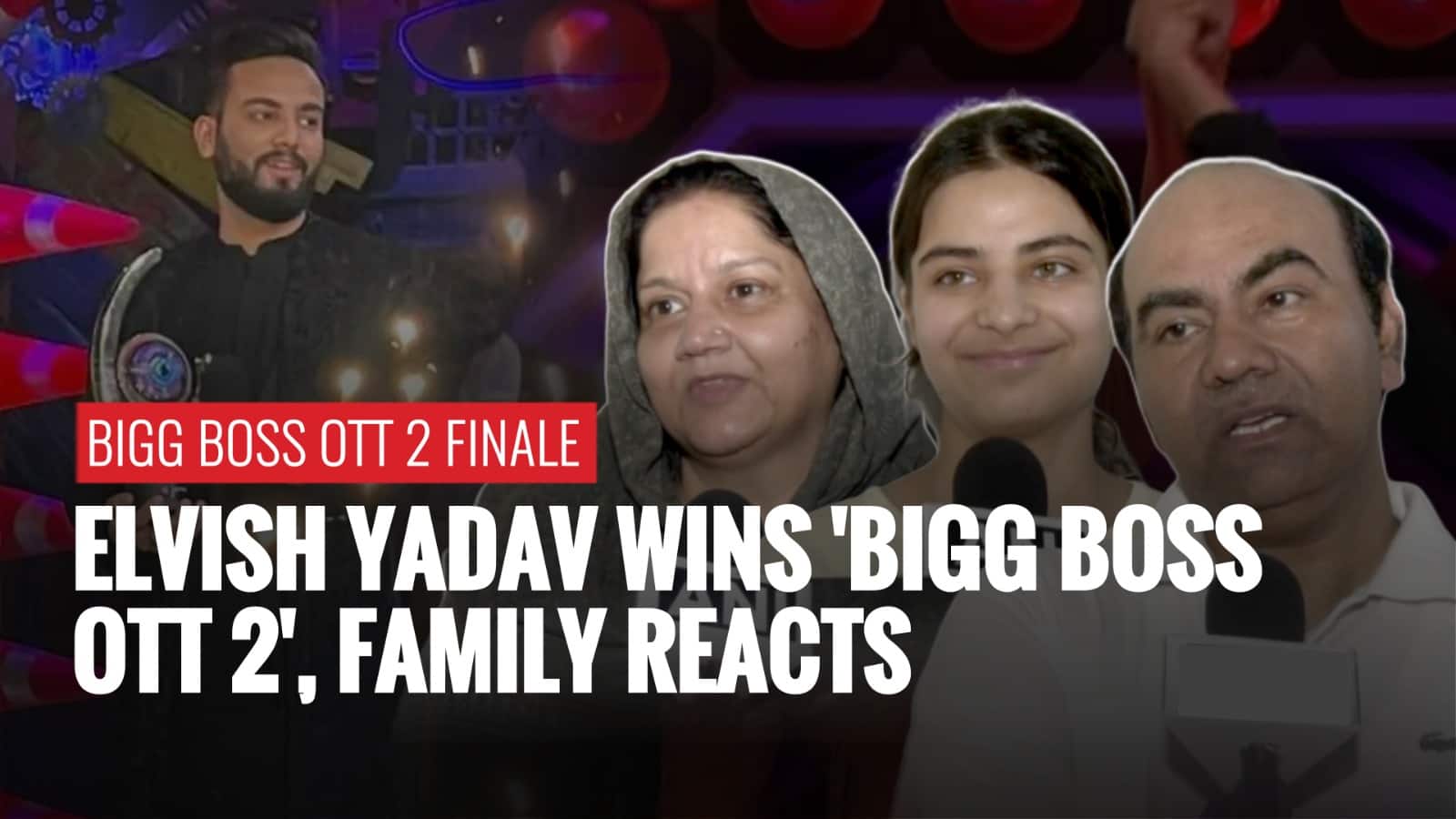 Bigg Boss OTT 2 Finale: Wild Card Entry Elvish Yadav Lifts Trophy, Family Reacts | Zee News