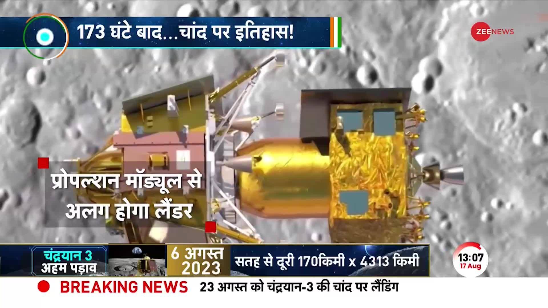 Chandrayaan ready to land on the moon..LUNA-25 takes off! | Zee News