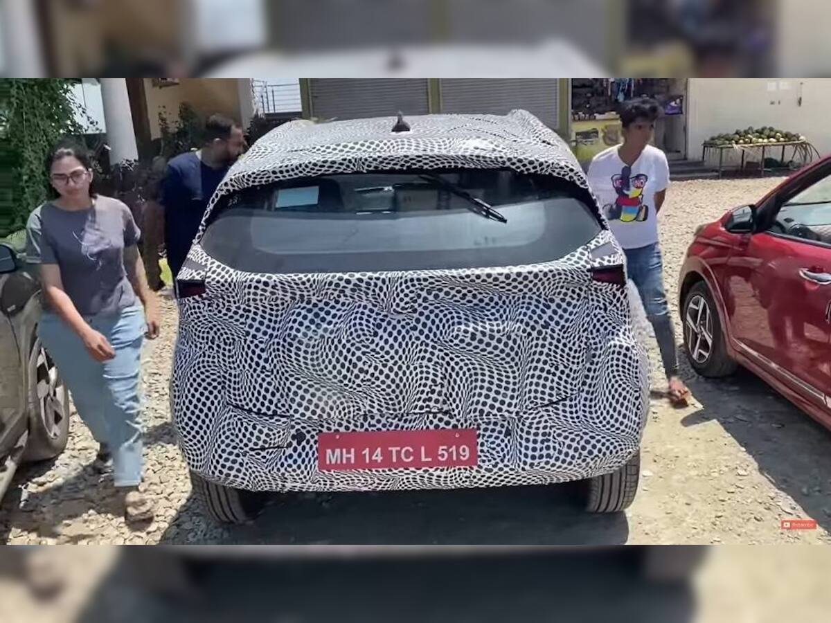 2023 Tata Nexon Facelift Spied Without Camouflage, Reveals Design: See Pics