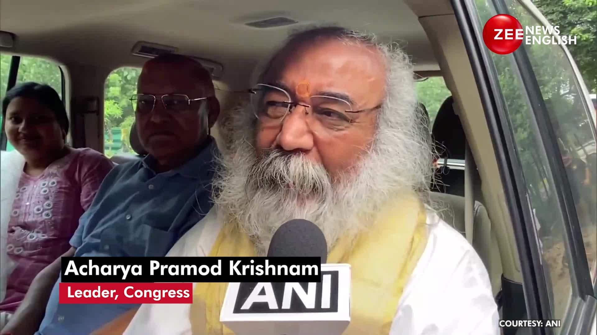 Painful to see Congress being recognised by ‘Bharat tere tukde honge’: Acharya Pramod Krishnam ...